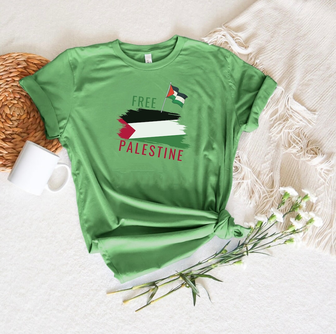 Palestine Tee Palestinian Shirt Gaza Arabic Free Gaza - Etsy