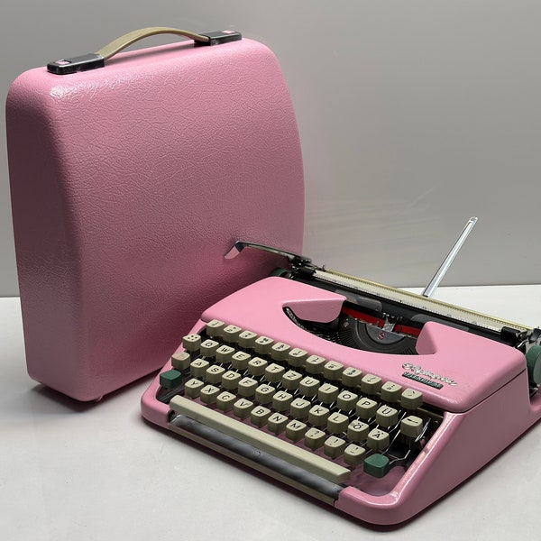 Pink Typewriter - Etsy