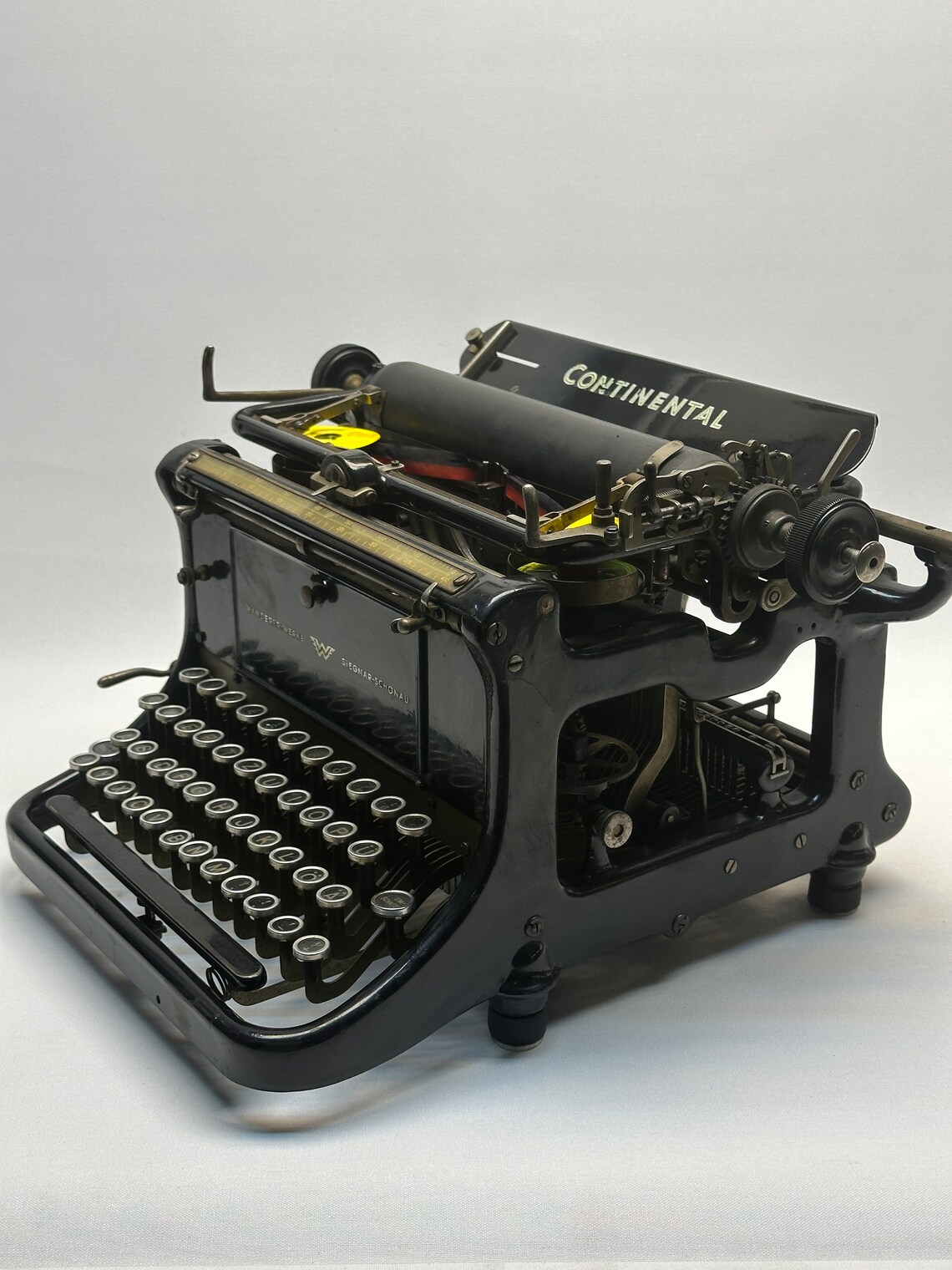 Continental Typewriter - 1939 Model With Glass Keyboard, Full-size ...