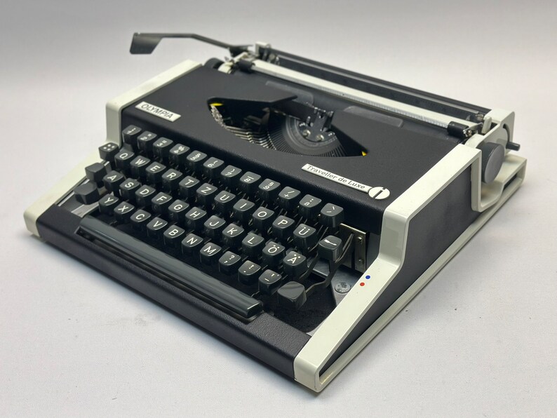 Rare! - Olympia Traveller Typewriter - Vintage 1955 Model in Sleek ...