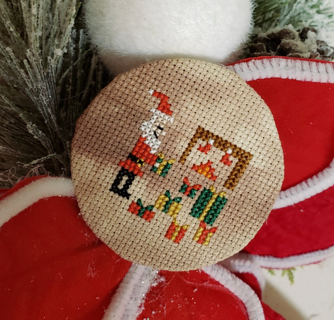 Santa Christmas Cross Stitch Pattern - Etsy