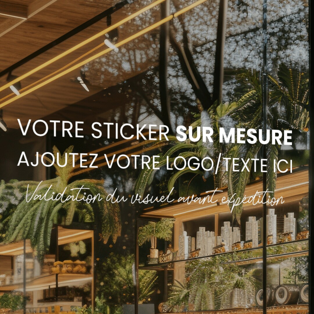 Custom Stickers 100% Customizable Stickers for Store Windows ...