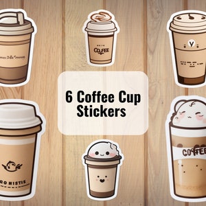 16 Digital Fast Food Sticker Sheet, Downloadable and Printable Sticker ...