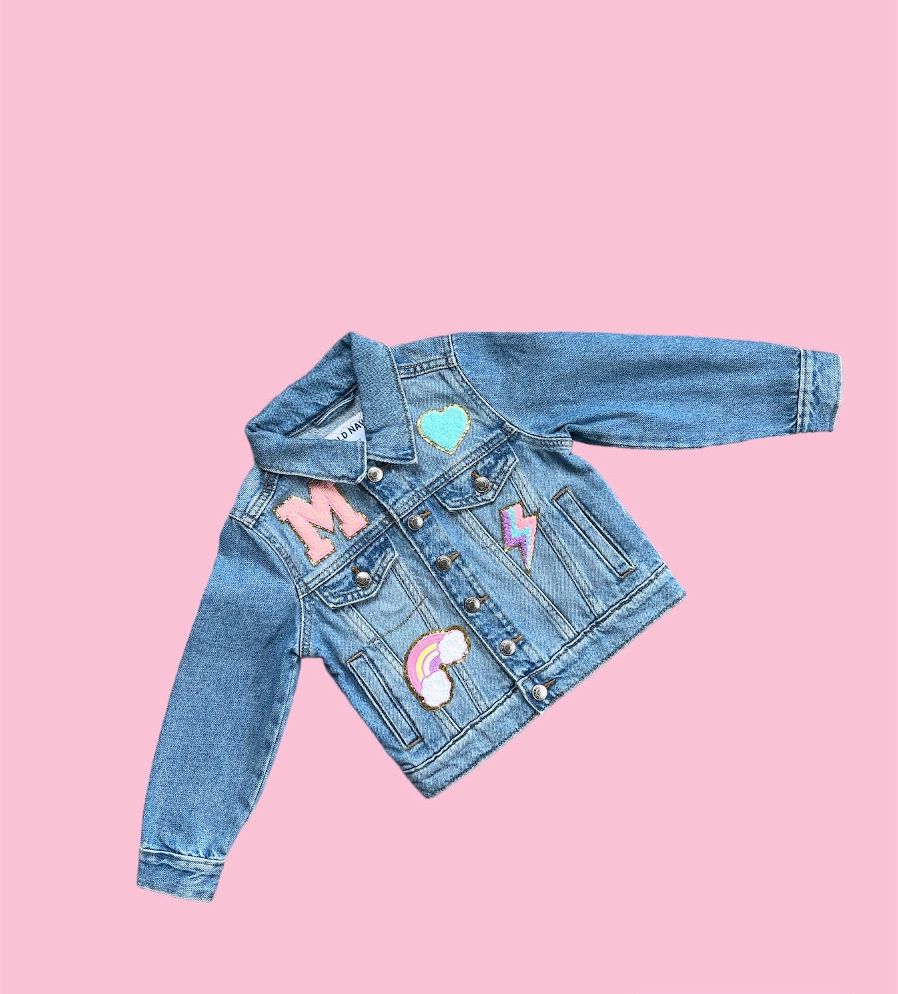 Custom Patch Jacket for Baby and Toddler Personalized Jean - Etsy