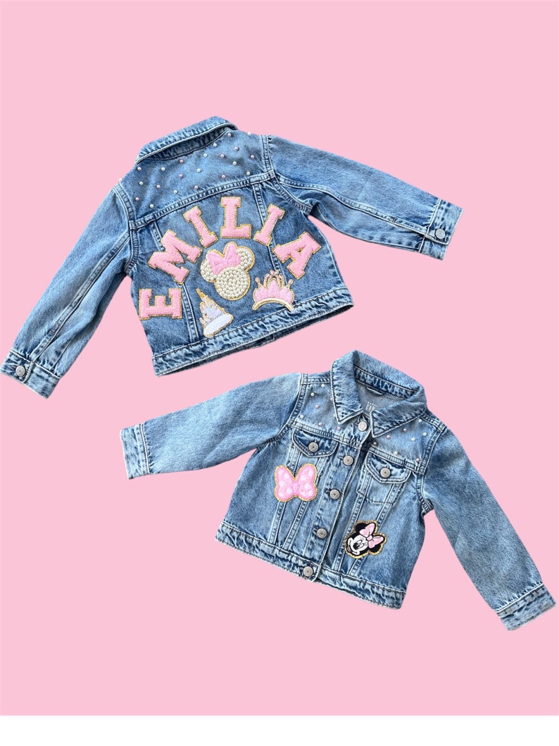 Jacket With Pink and Withe Pearls for Baby ,toddler and Girls, All ...