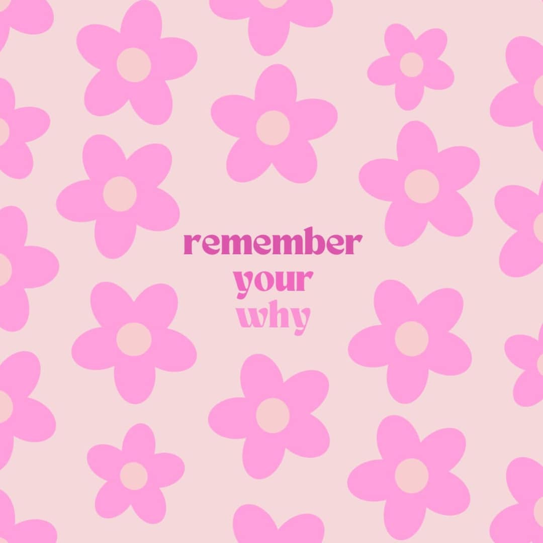 Remember Your Why MacBook Wallpaper Pink - Etsy