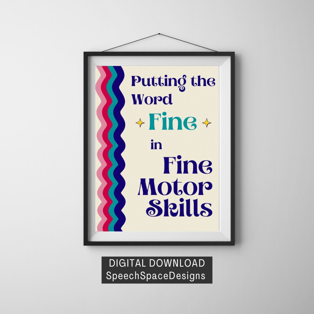 Retro Occupational Therapy Room Posters, Set of 6 Bundle - Etsy