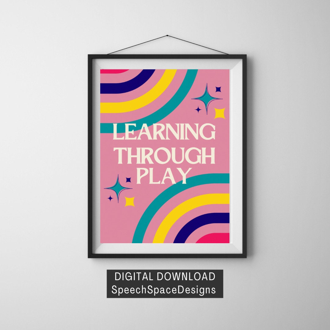 Retro Occupational Therapy Room Posters, Set of 6 Bundle - Etsy