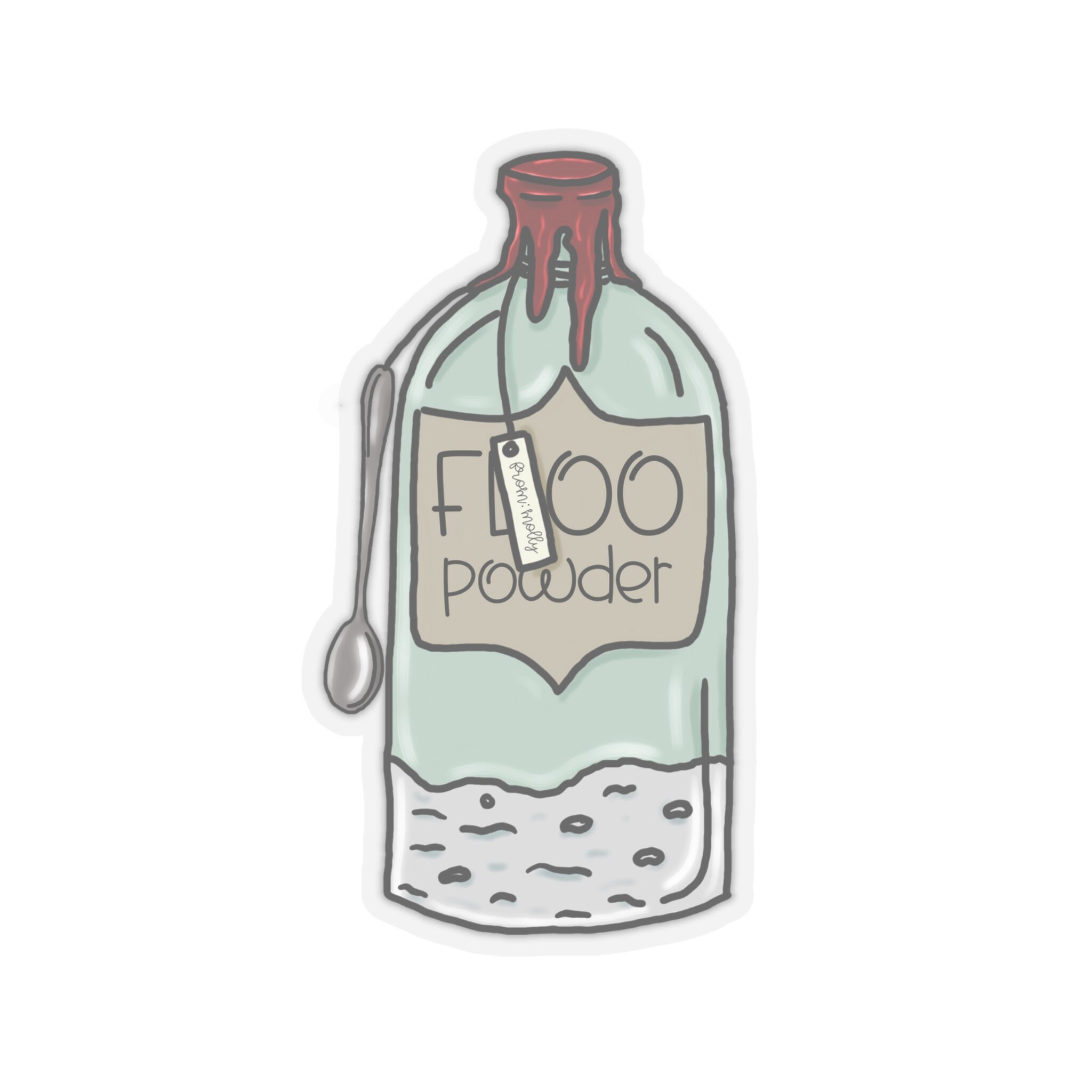 Floo Powder Sticker - Etsy