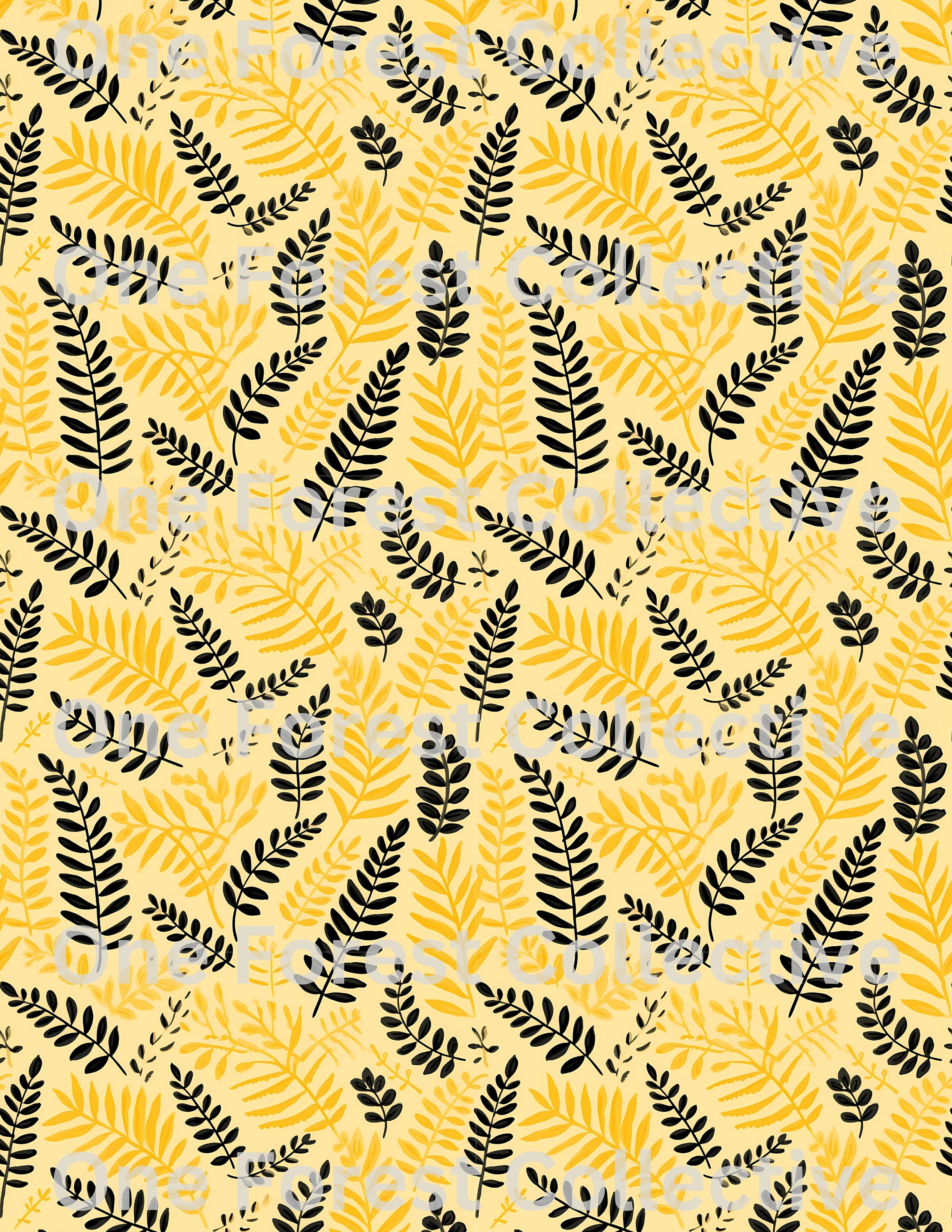 15 Fern Printable Paper Patterns Digital Paper Images Scrapbook Paper ...