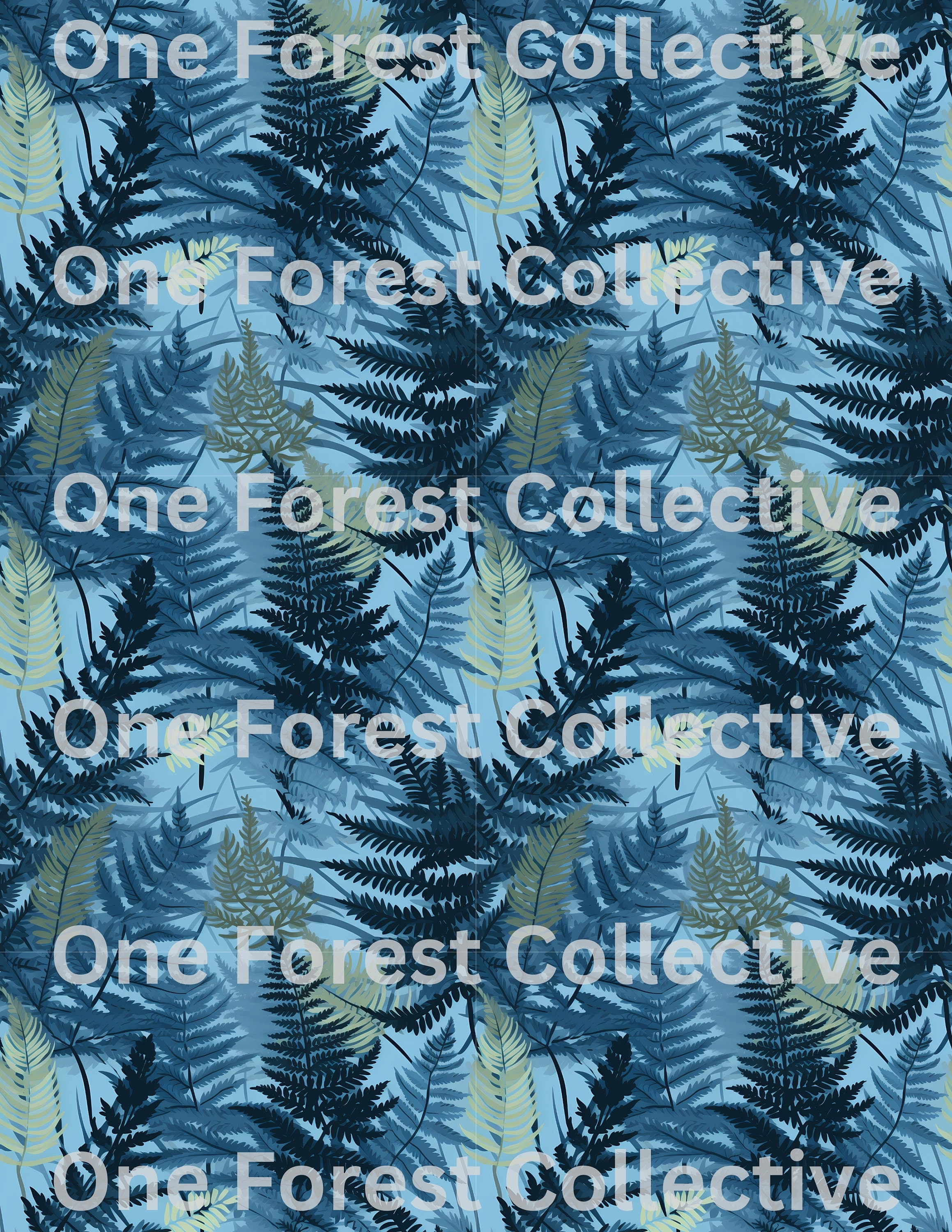 15 Fern Printable Paper Patterns Digital Paper Images Scrapbook Paper ...