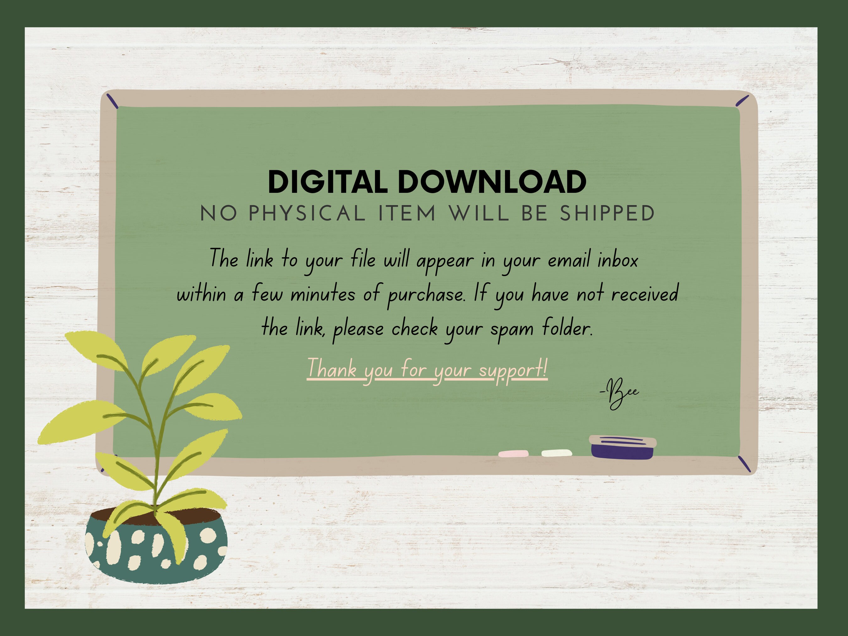 Minimalist Meet the Teacher Template Editable Botanical - Etsy