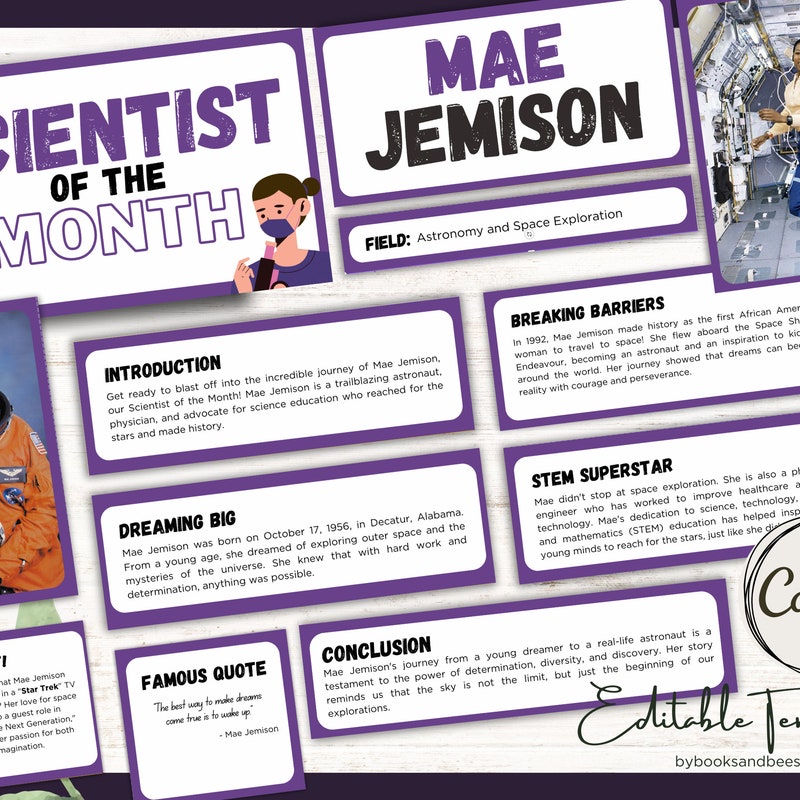 Mae Jemison Poster - Etsy