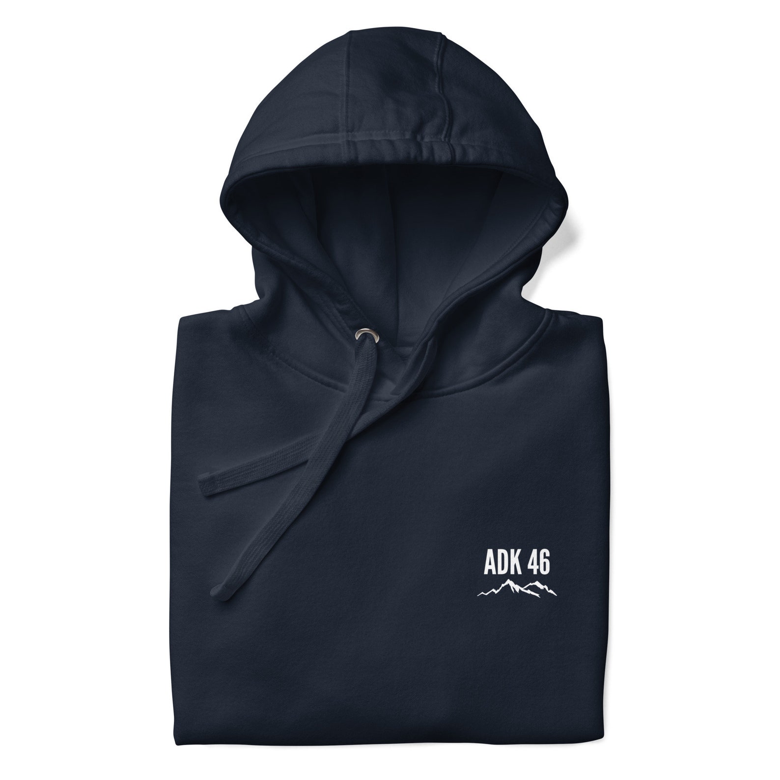 Adirondacks High Peaks Hiking Small Logo Sweatshirt, New York ADK 46 ...
