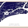 Ocean Isle Beach North Carolina Map Immediate Digital Download - Etsy