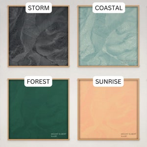 Mount Elbert Colorado Topographic Map Poster or Canvas - Etsy