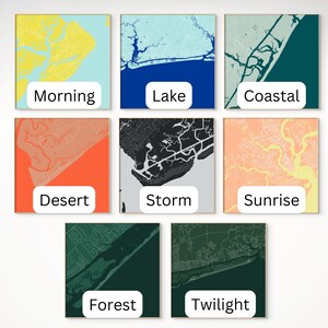 Custom Digital Download Map for Any Location by Mulberry Maps Within 24 ...