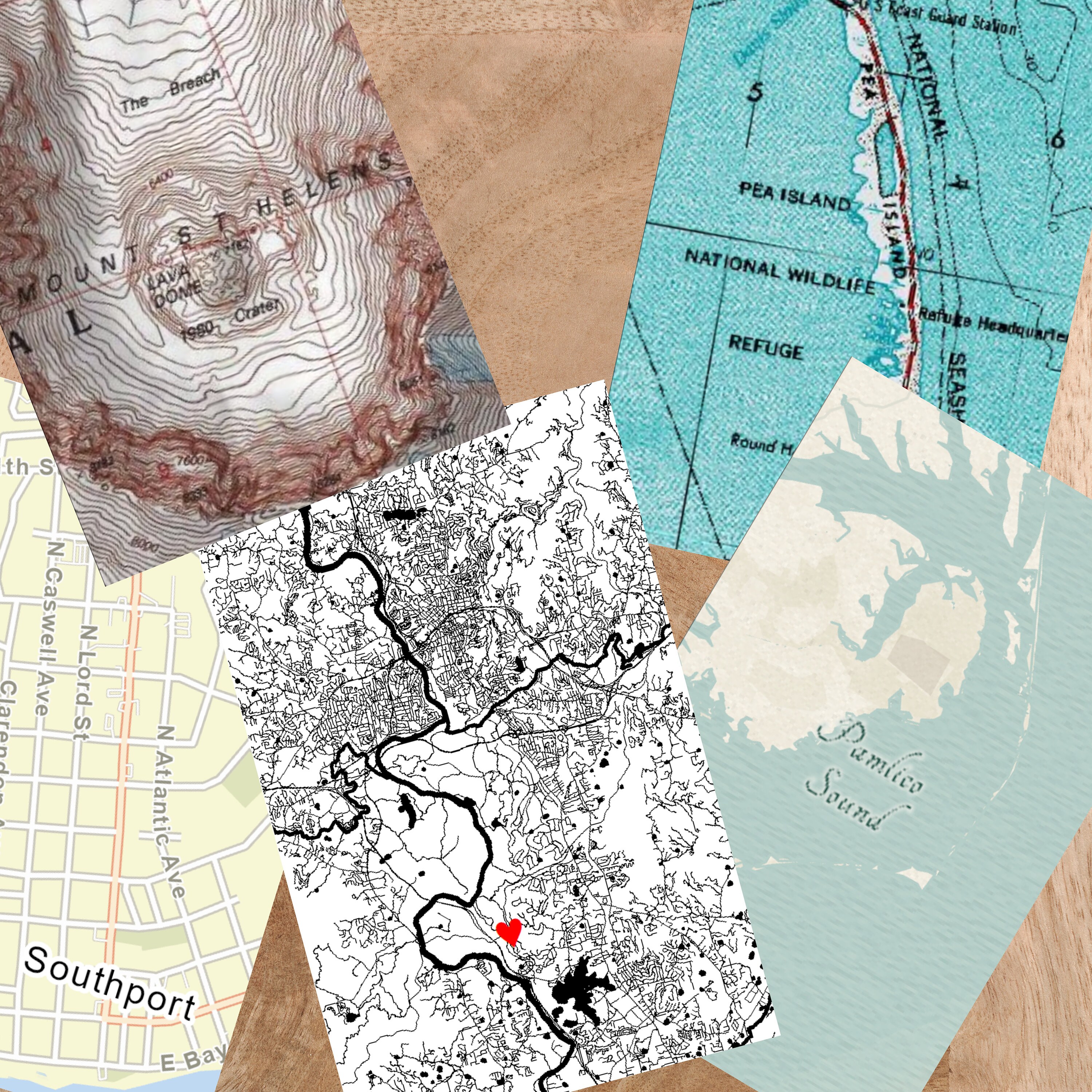 Mini Map Magnet, Map Magnet, Mini Map, Miniature Gift, Custom Gift ...