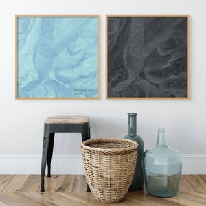Mount Elbert Colorado Topographic Map Poster or Canvas - Etsy