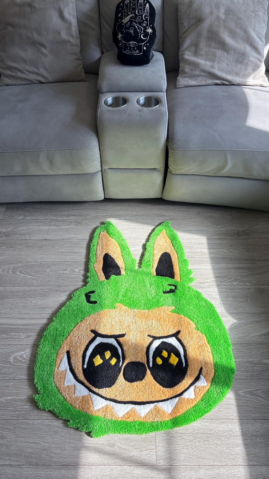 Handmade Lafufu Head Rug - Etsy
