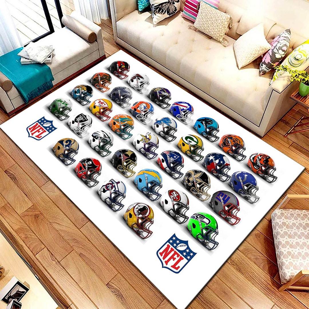 Popular Rug, American Football Rug, Area Rug, Gym Rug, Trendy Rug ...
