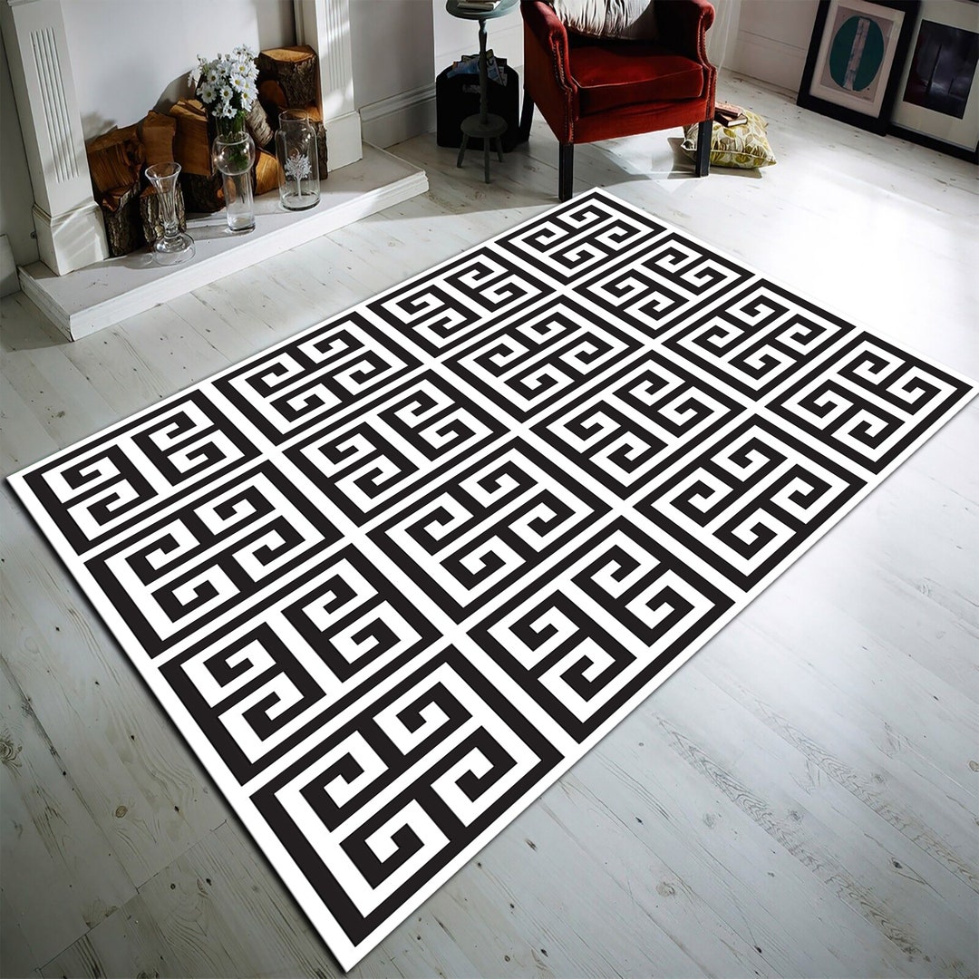 Greek Pattern Rug,greek Rug,geometric Rug,modern Rug,custom Rug ...