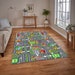 Kid City Map Traffic Rug, City Road Children Friendly Carpet, Traffic ...