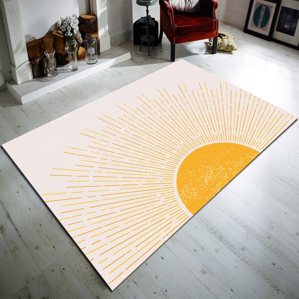 Sun Rug - Etsy