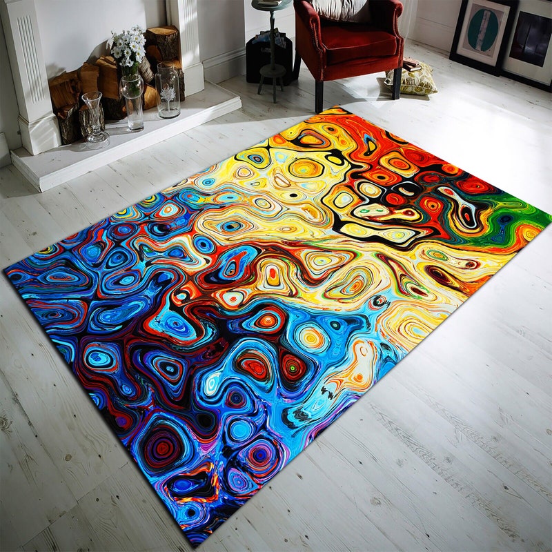 Colorful Area Rugs - Etsy
