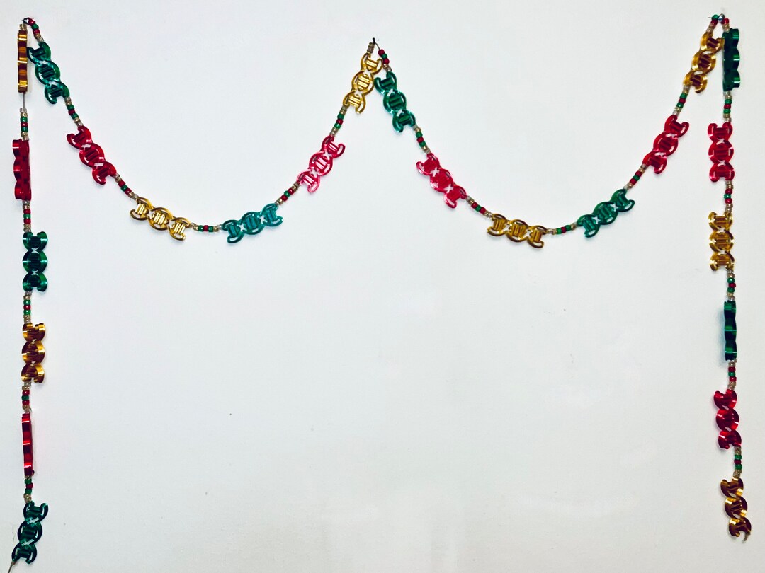 Colorful 3D DNA Chain/ Banner - Unique Decoration for Home, Office ...