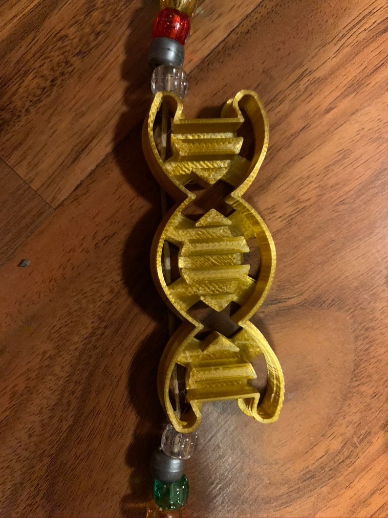 Colorful 3D DNA Chain/ Banner Unique Decoration for Home - Etsy