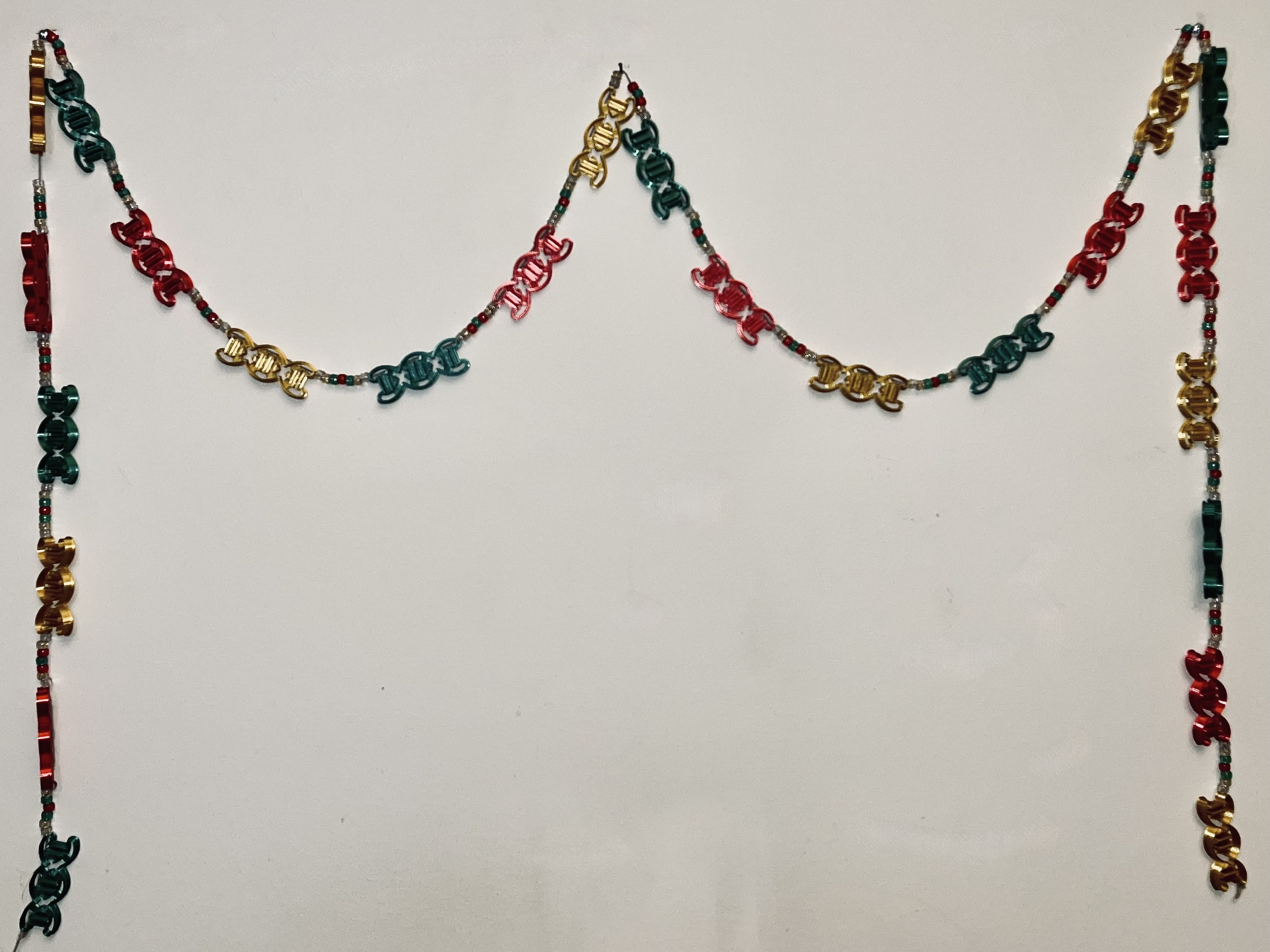 Colorful 3D DNA Chain/ Banner Unique Decoration for Home - Etsy
