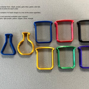 Set of Science Glassware Shapes (12 Per/ Package) to String, or Create ...