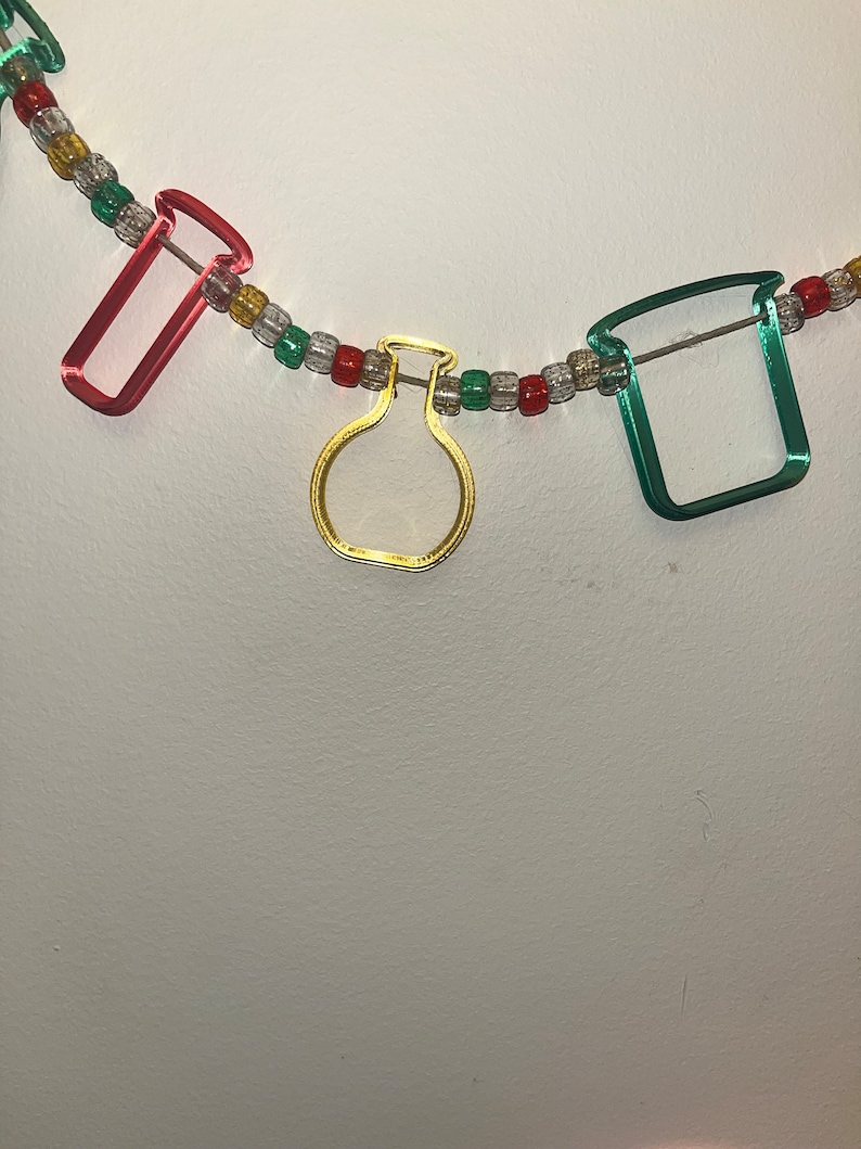 Science or Chemistry 3D Garland - Variable Colors Available - Etsy