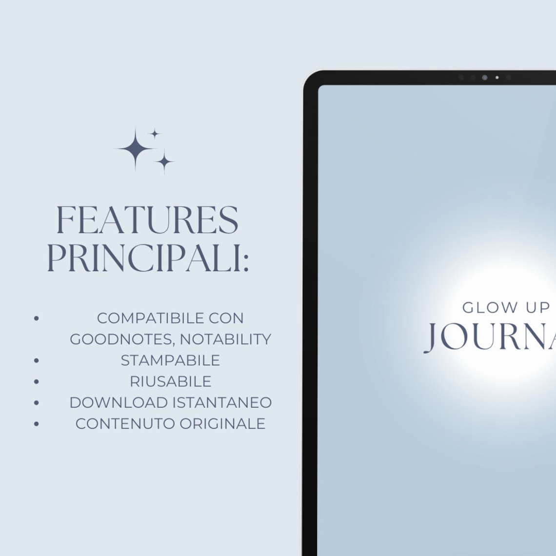 Glow Up Journal ITALIANO, Diario per il Glow Up, Diario per la ...