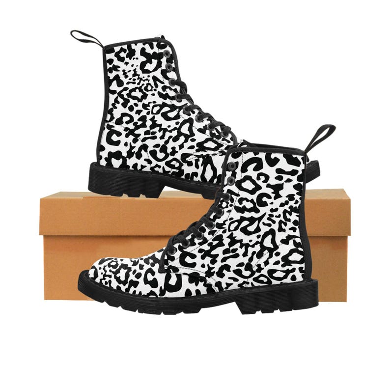 Snow Leopard Boots - Etsy