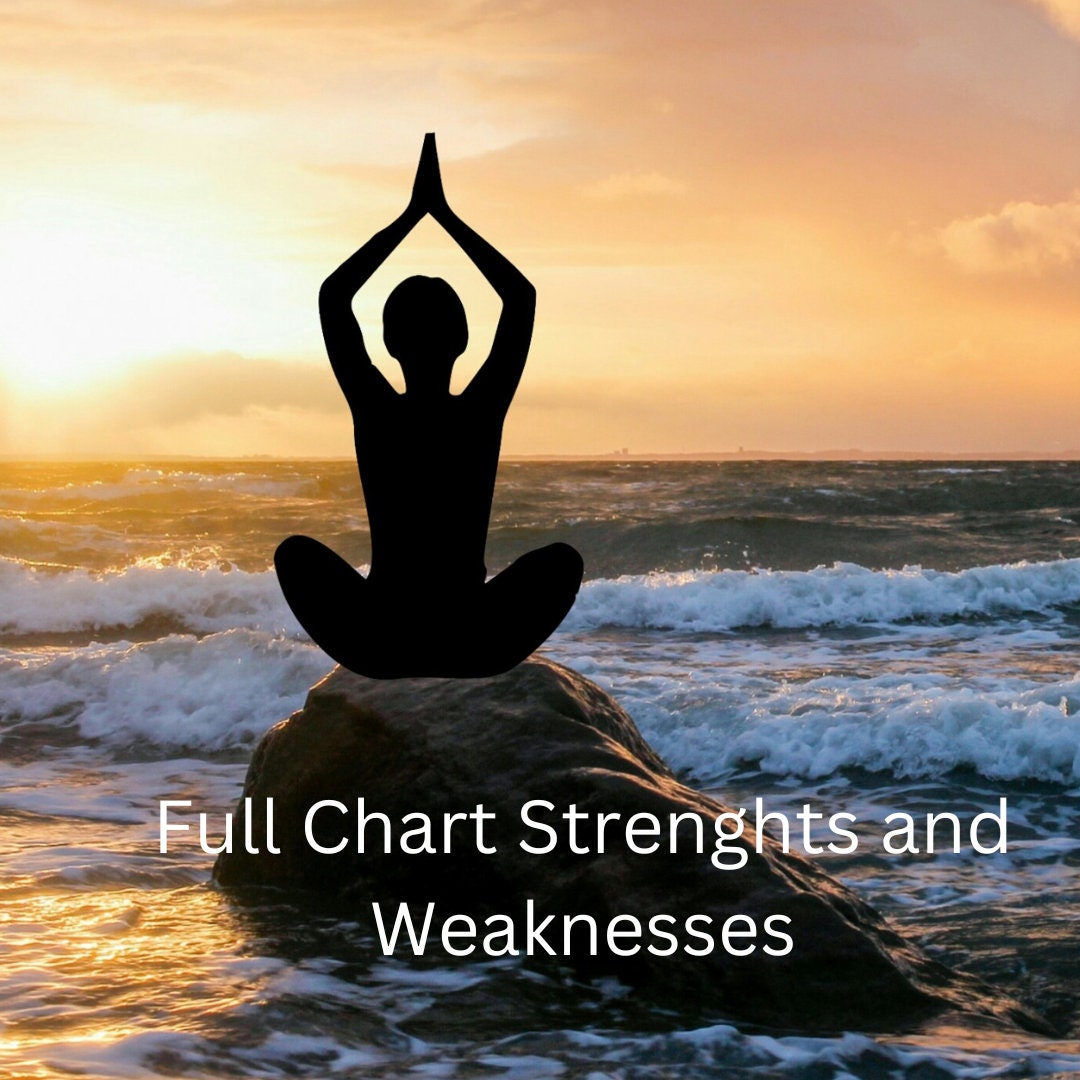 Personality Reading - Full Chart - Strengths and Weaknesses - Etsy