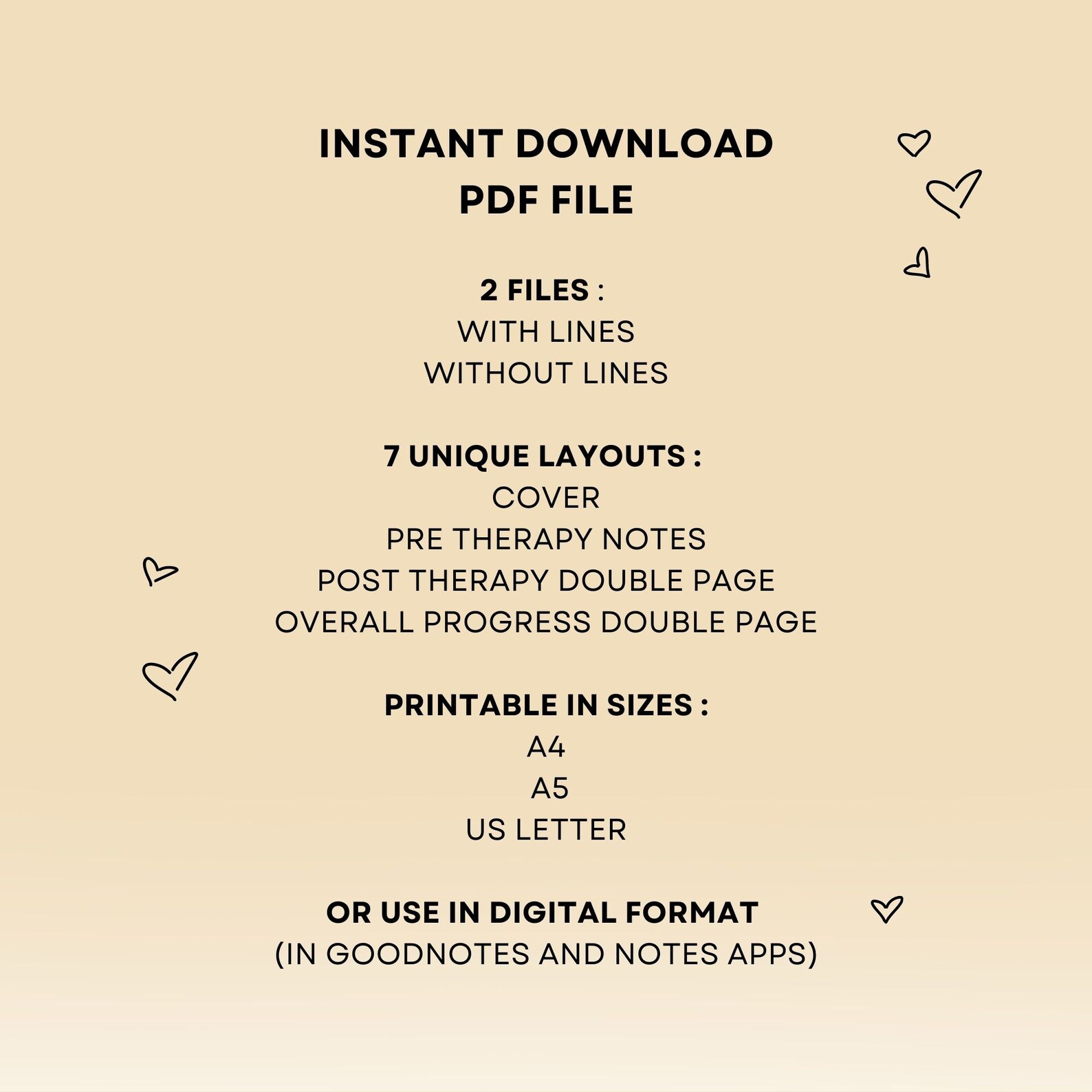 Therapy Journal - Post Therapy Notes - Therapy Debrief Journal, Therapy ...