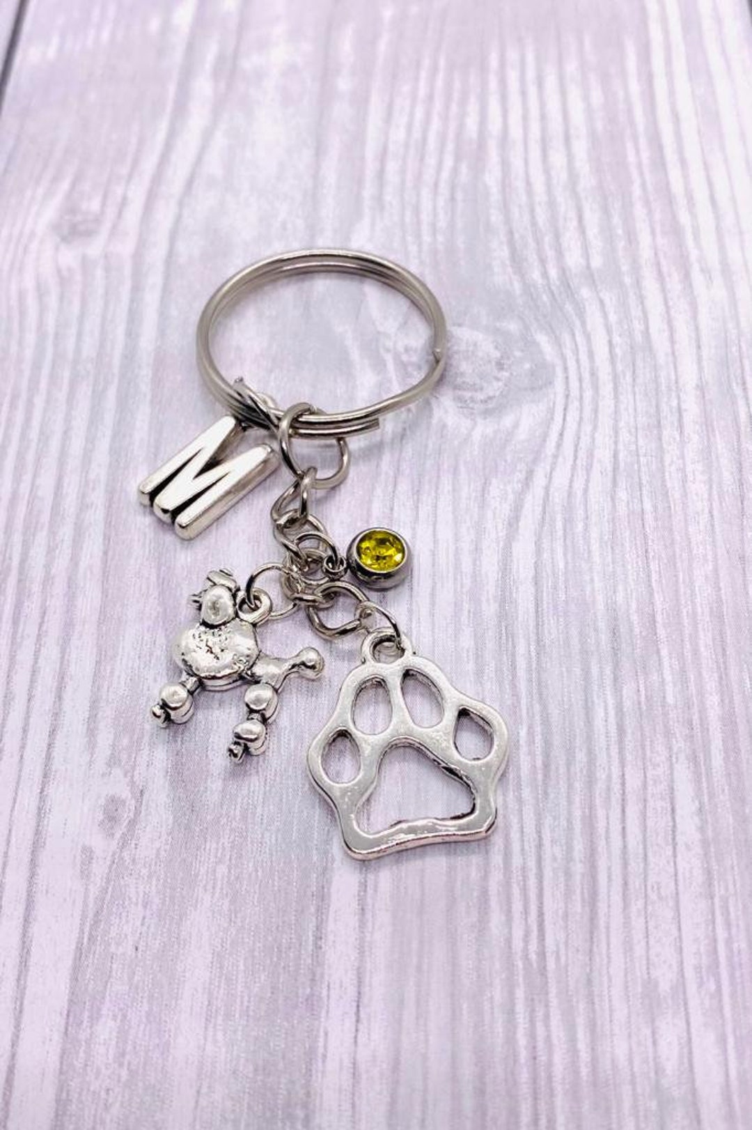 Poodle Key Ring Man's Best Friend Furry Friends Pet - Etsy