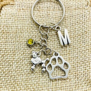 Poodle Key Ring Man's Best Friend Furry Friends Pet - Etsy