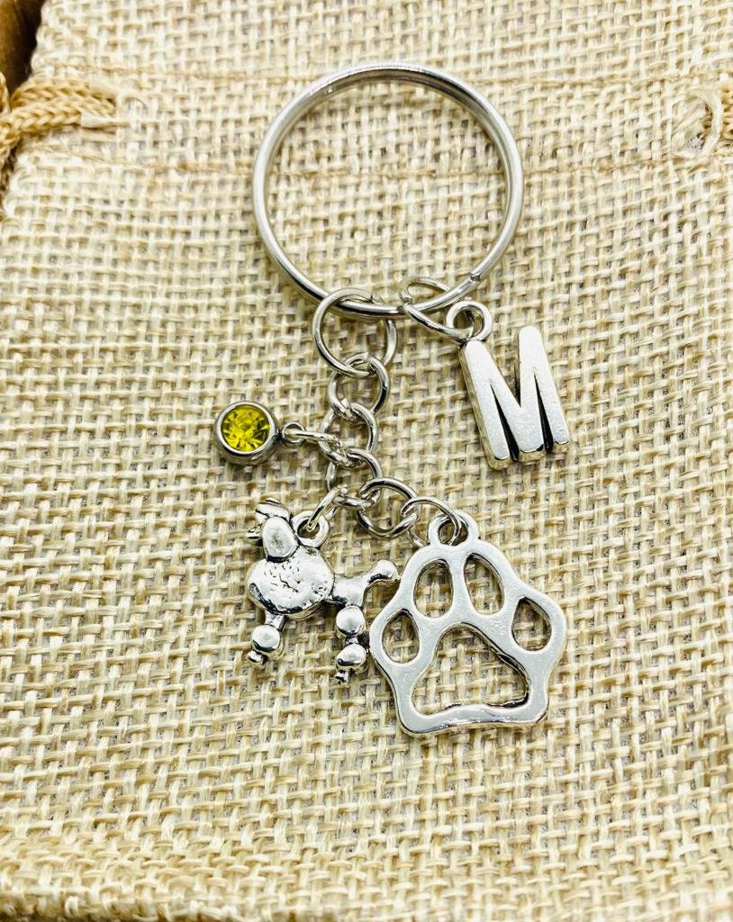 Poodle Key Ring Man's Best Friend Furry Friends Pet - Etsy