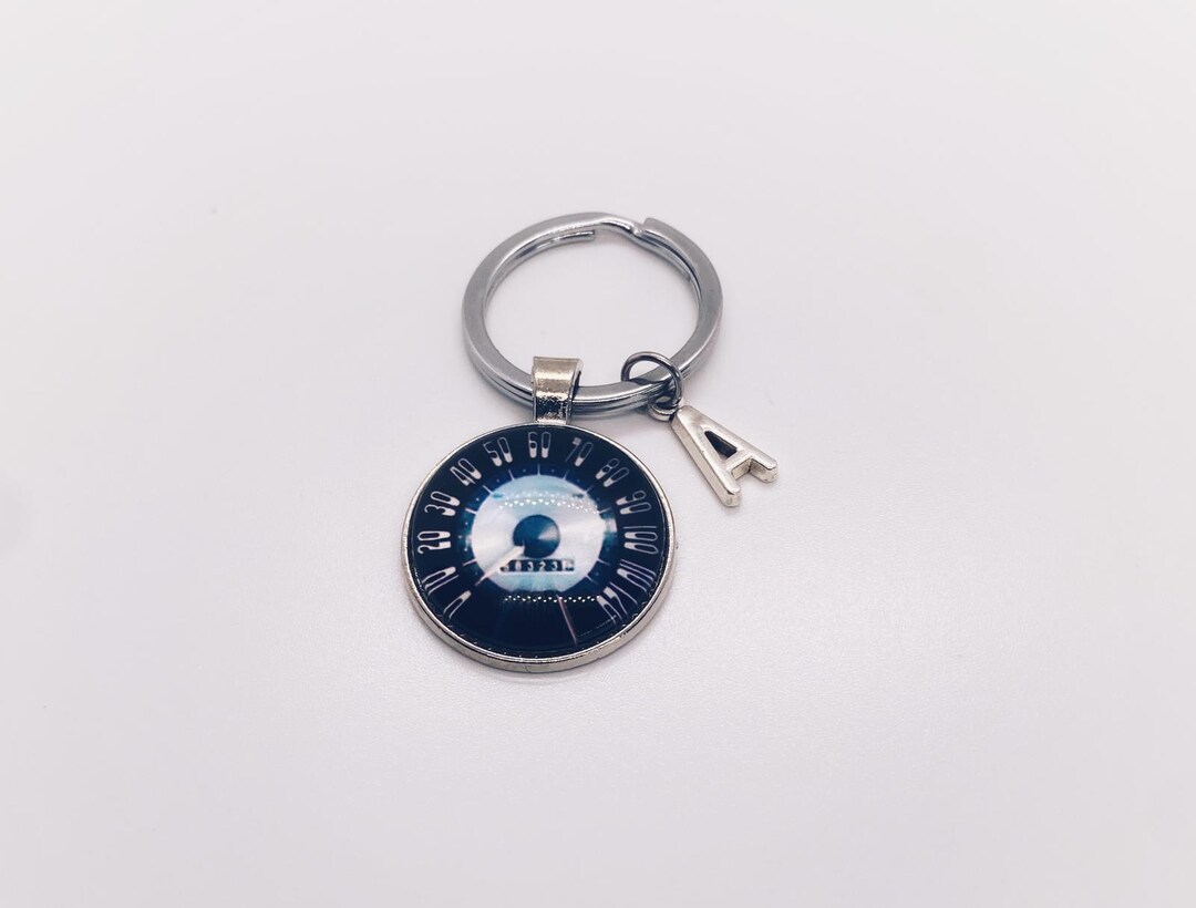 Speedometer Keychain, for Car Lovers, Vintage Speedometer, Original ...