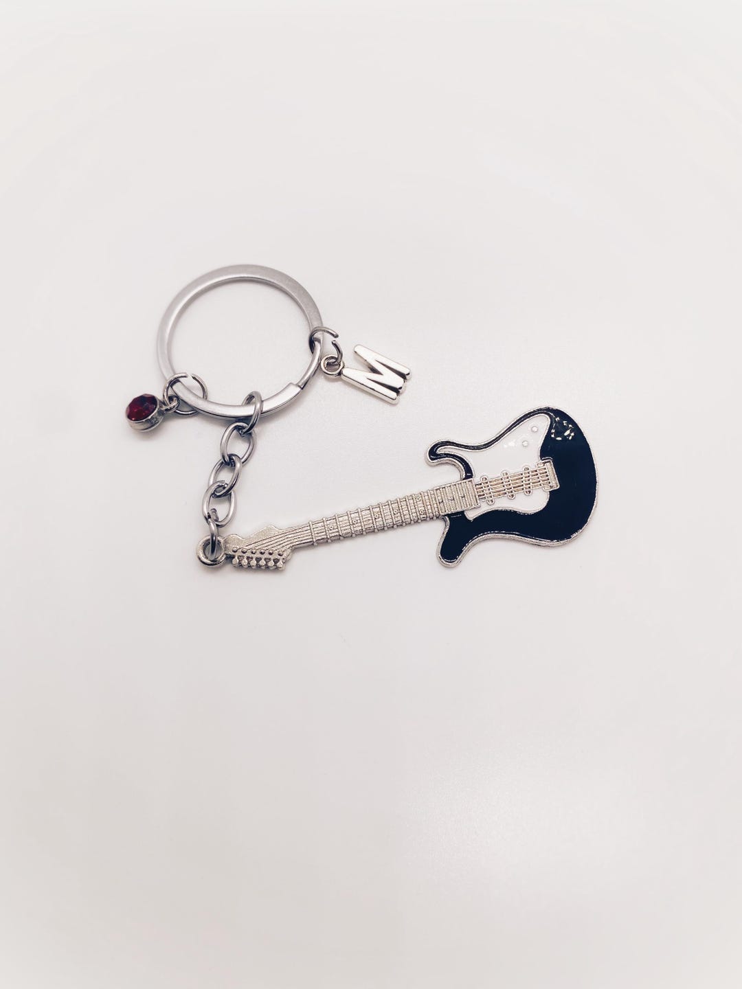 Musical Instrument Keychain, Rock Band Keychain, Guitar Keychain, Metal ...