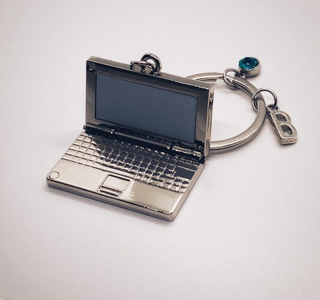 Laptop Keychain, Computer Technician Keychain, Electronic Keychain ...