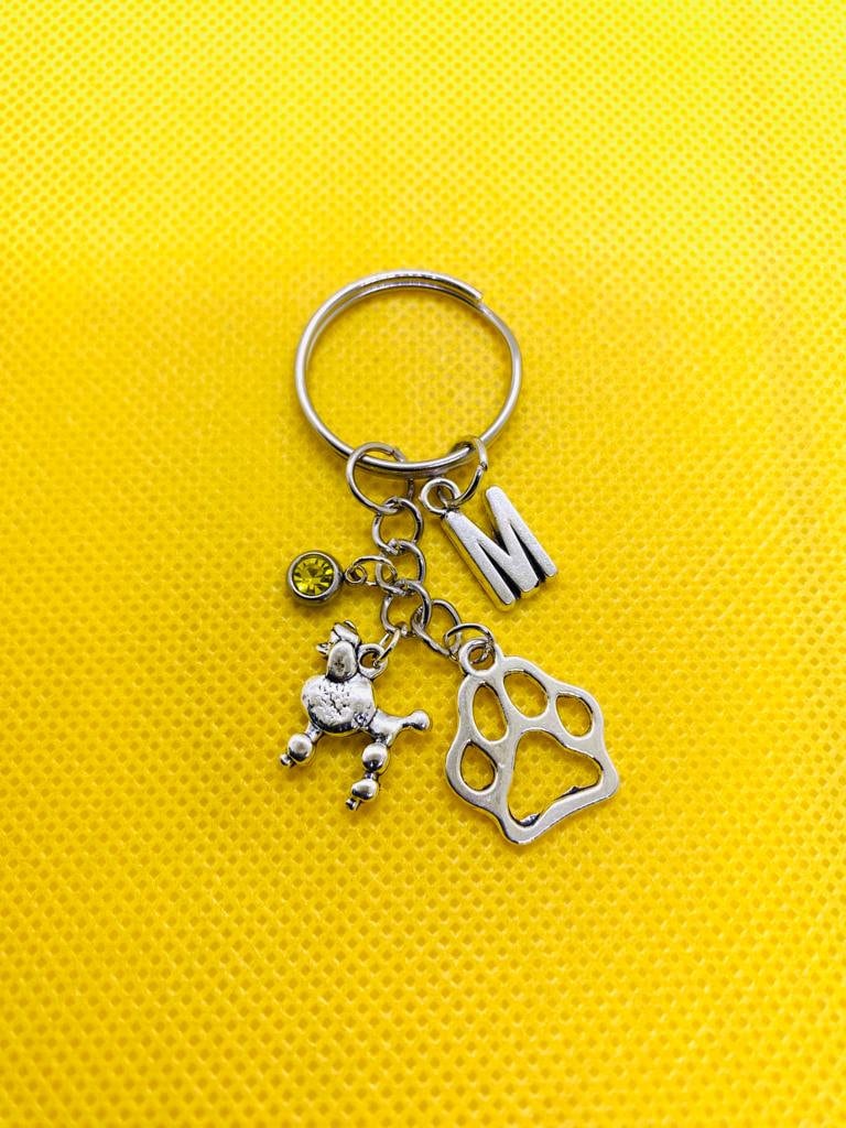 Poodle Key Ring Man's Best Friend Furry Friends Pet - Etsy