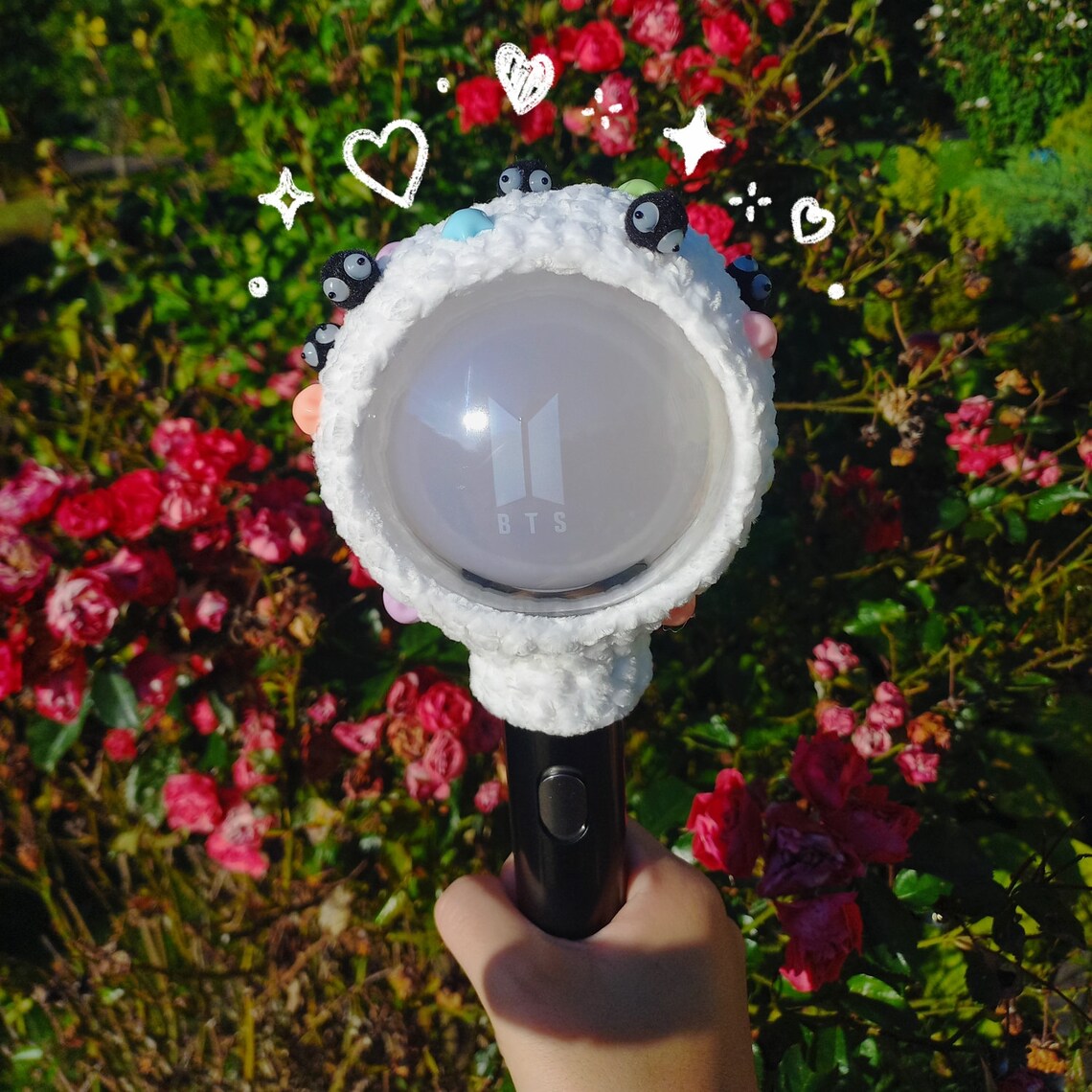 BTS Army Bomb Ghibli Inspired Crochet Cover - Etsy