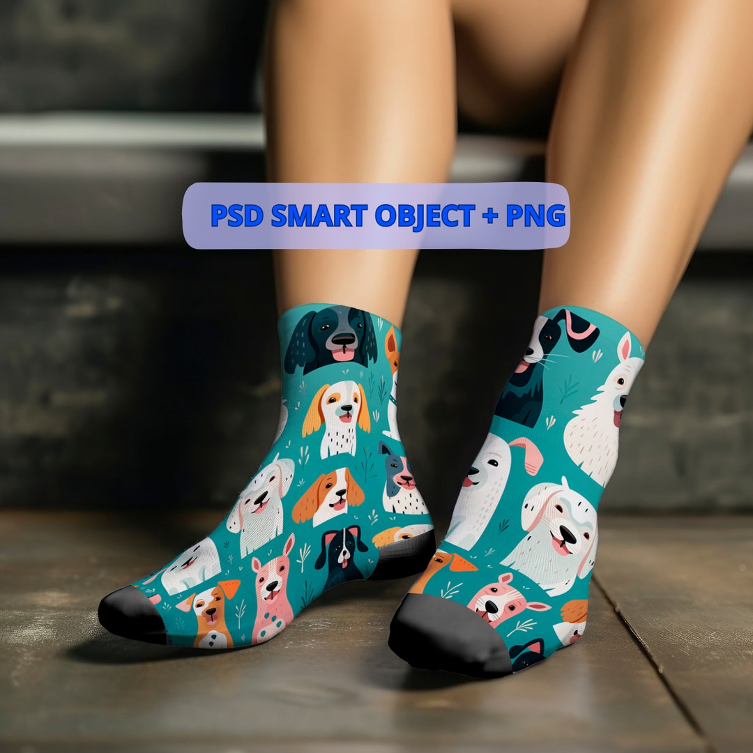 Socks Mockup Png Overlay Mockup Printify Mockup Drag and - Etsy