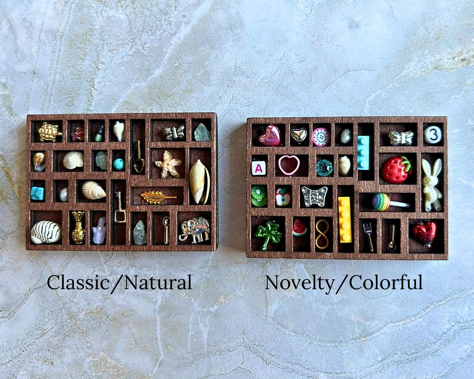 Miniature Dollhouse Printer's Tray for Collectibles - Etsy