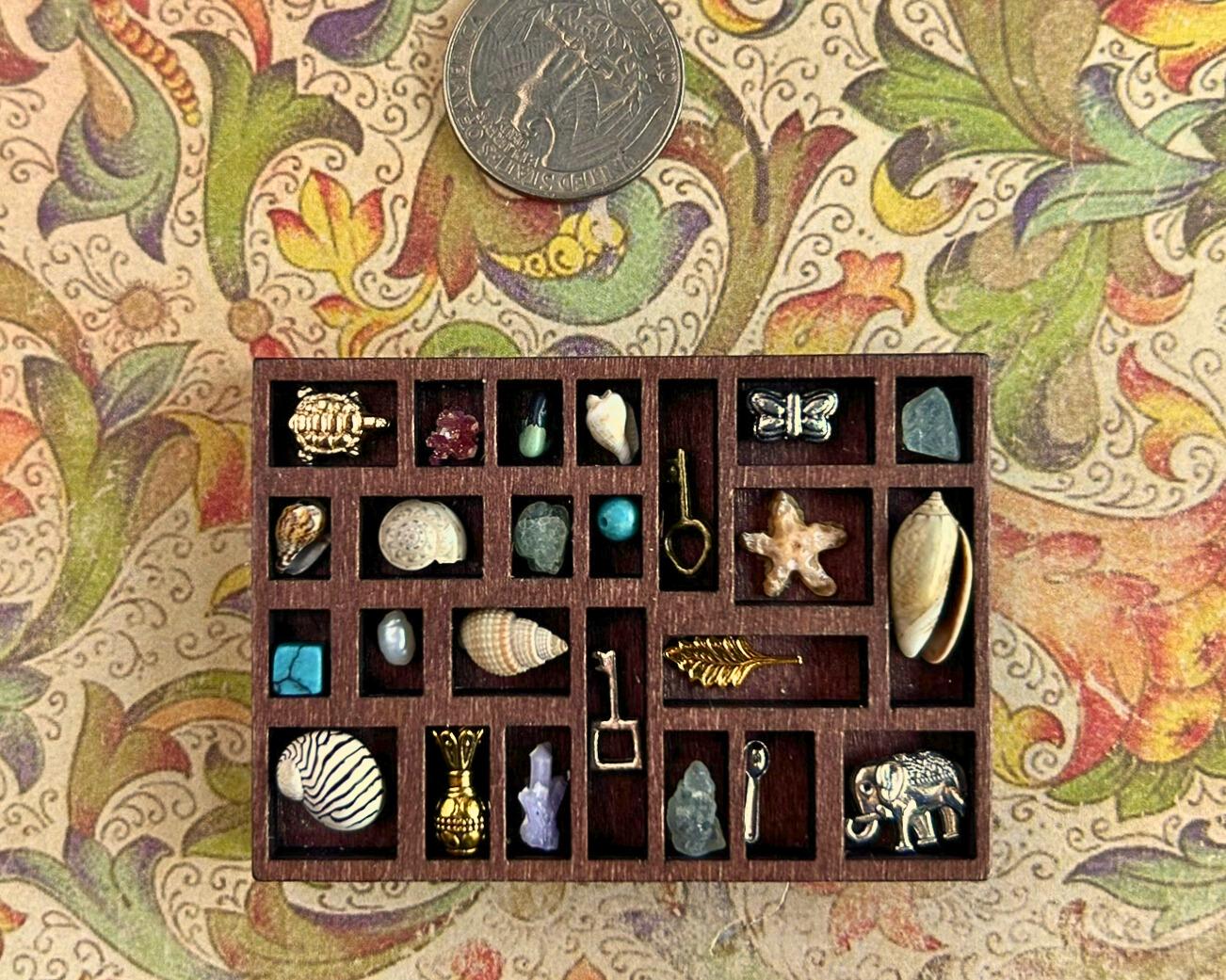 Miniature Dollhouse Printer's Tray for Collectibles - Etsy