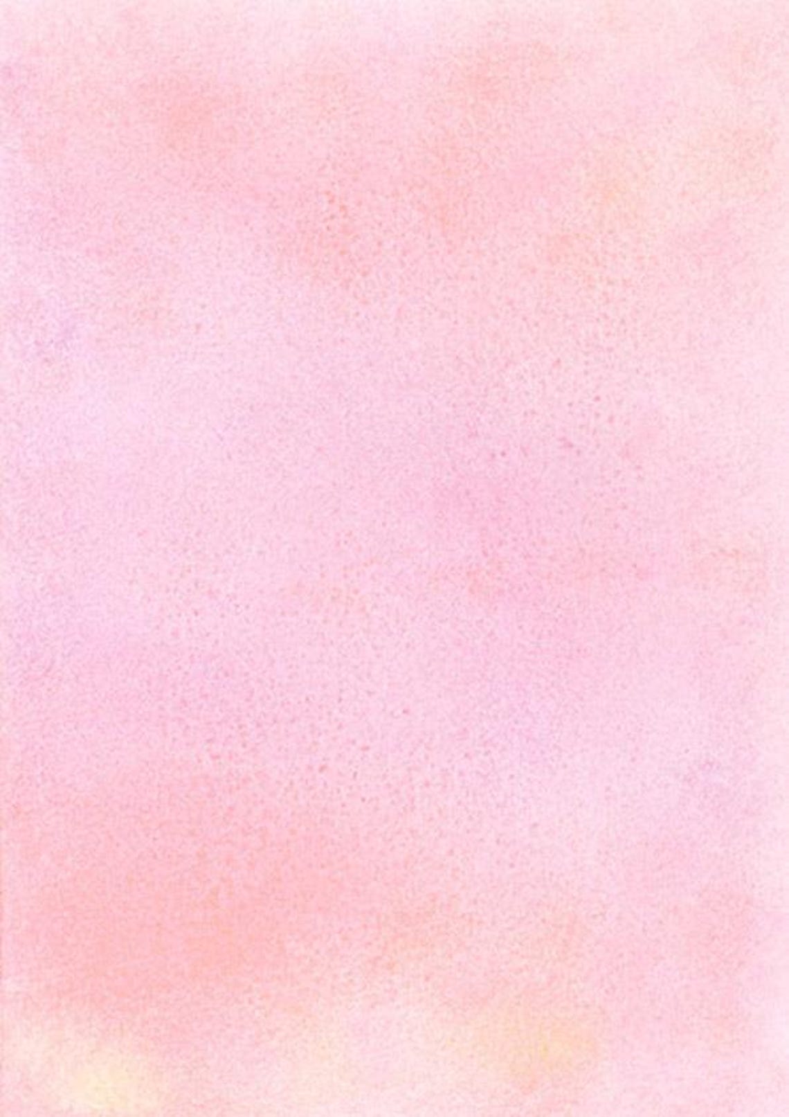 5 Hand Painted Watercolour Backgrounds - Pink Purple Yellow - Genuine ...